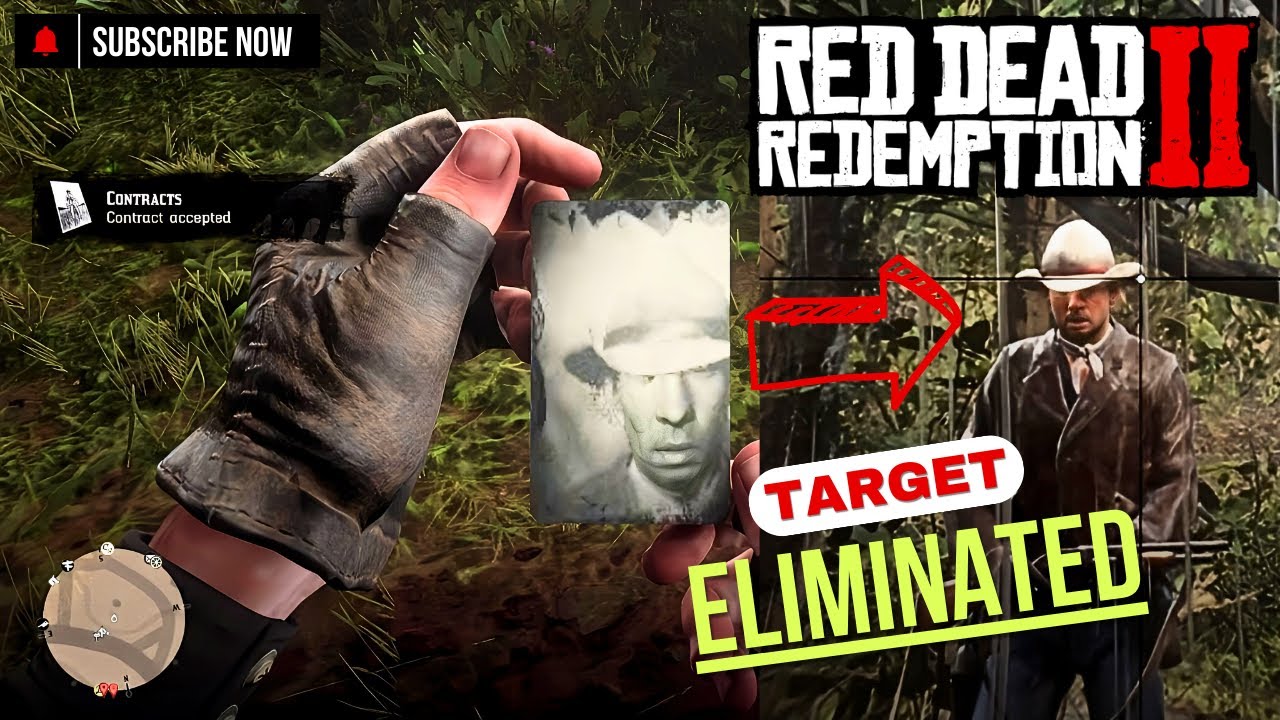 I Became a HITMAN in Red Dead Redemption 2 | CONTRACTS #rdr2 - YouTube
