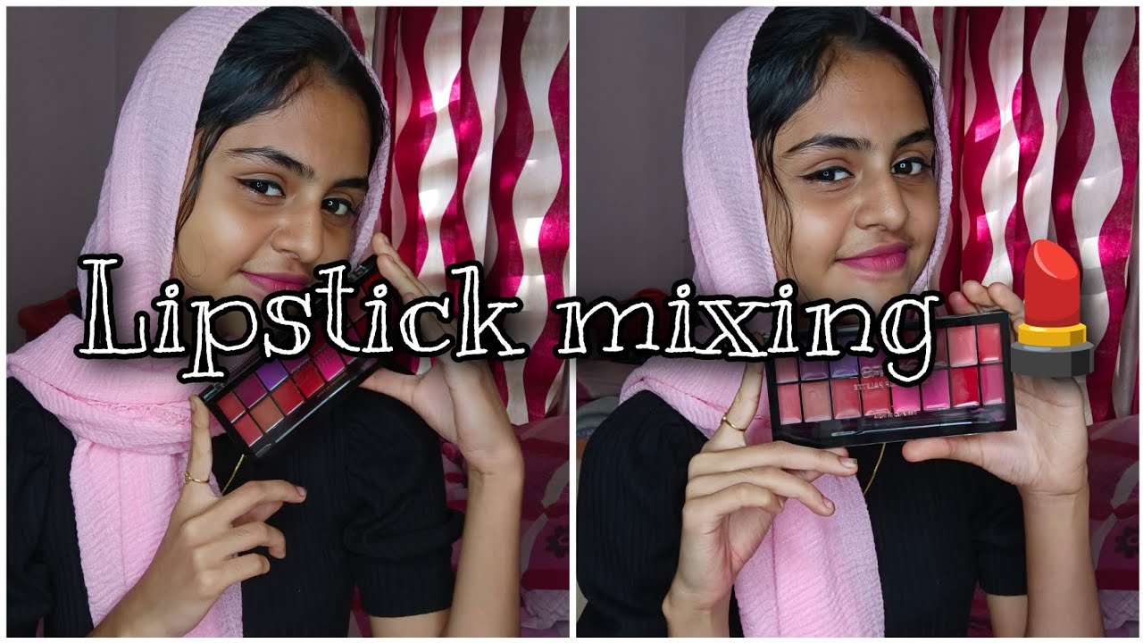 Trending lipstick mixing 💄 ️ - YouTube