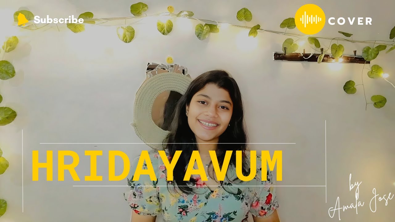 Hridayavum Cover By Amala Jose | Notebook | Malayalam - YouTube Music