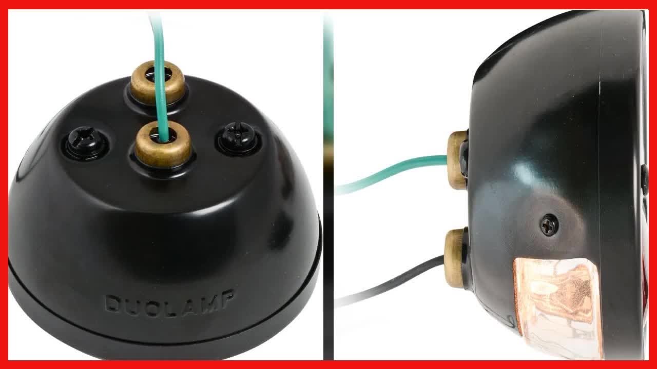 Great product - KNS Accessories KA0021 Black 12V Duolamp Tail Light for ...