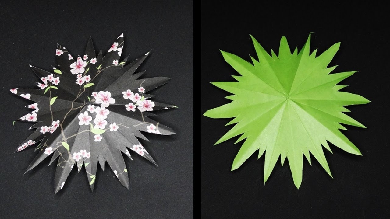 How to Make an Easy Paper Cutting Flower | Beautiful Design Window ...