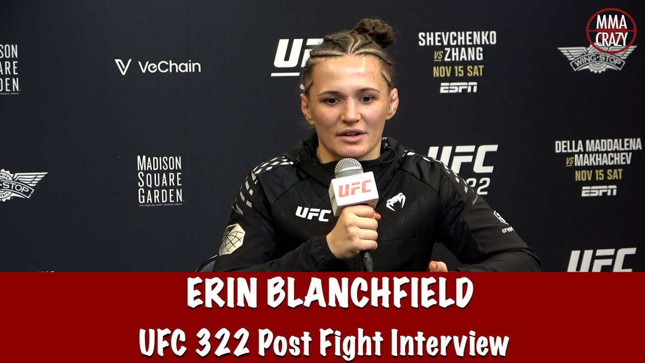 Erin Blanchfield talks win over Tracy Cortez, hope for title shot I ...