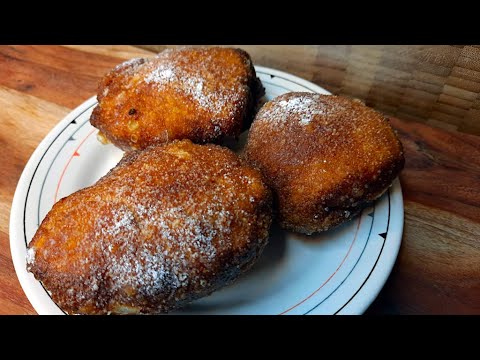 Deep Fried Bananas Foster Bao Recipe - YouTube