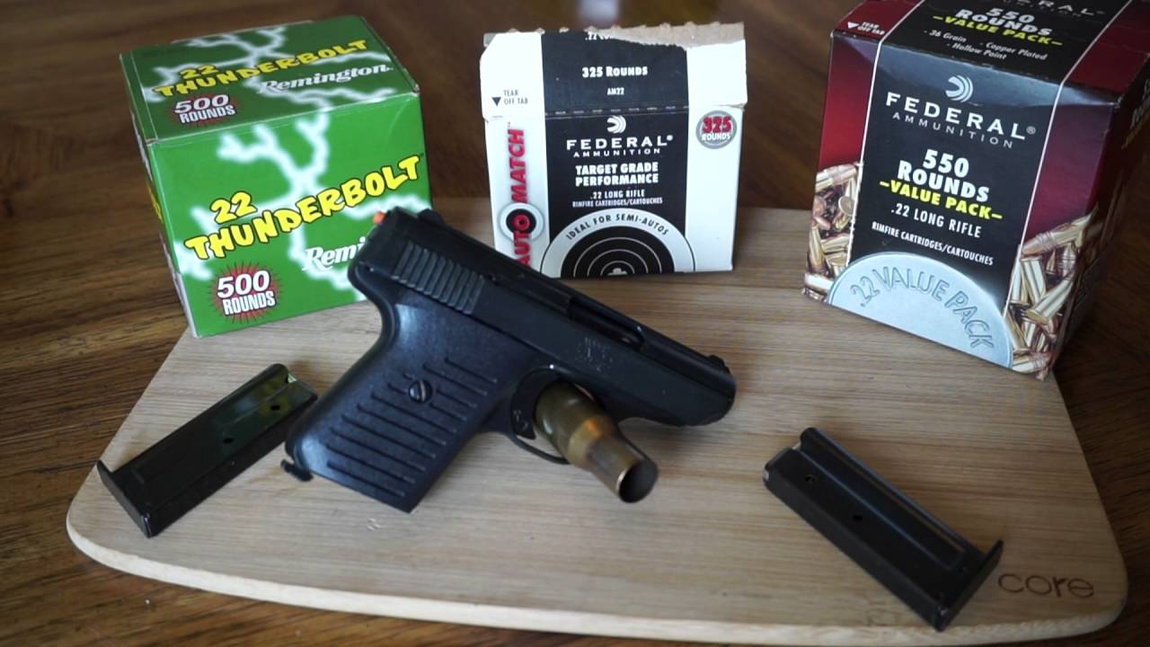 Jimenez J.A. 22LR pistol. After one year...thoughts? - YouTube
