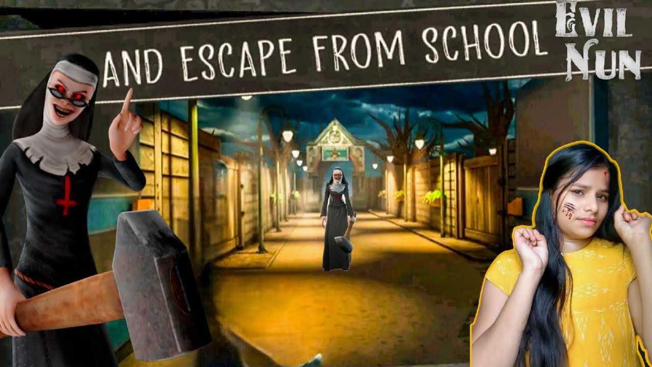 Evil Nun Horror Game Van Escape || Evil Nun School - YouTube