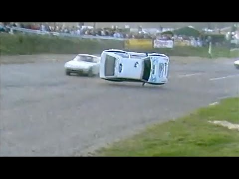 Martin Schanche How not to celebrate Ford Escort Xtrac European ...
