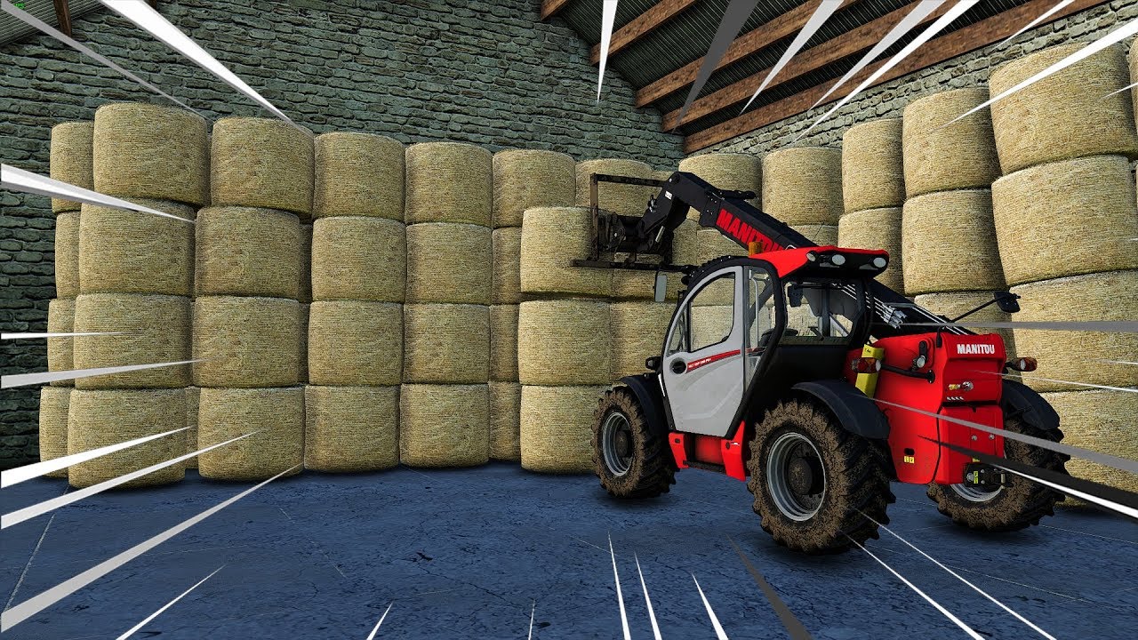 TIMELAPSE | FARMING SIMULATOR 19 | RANGEMENT DE LA PAILLE | THE OLD ...