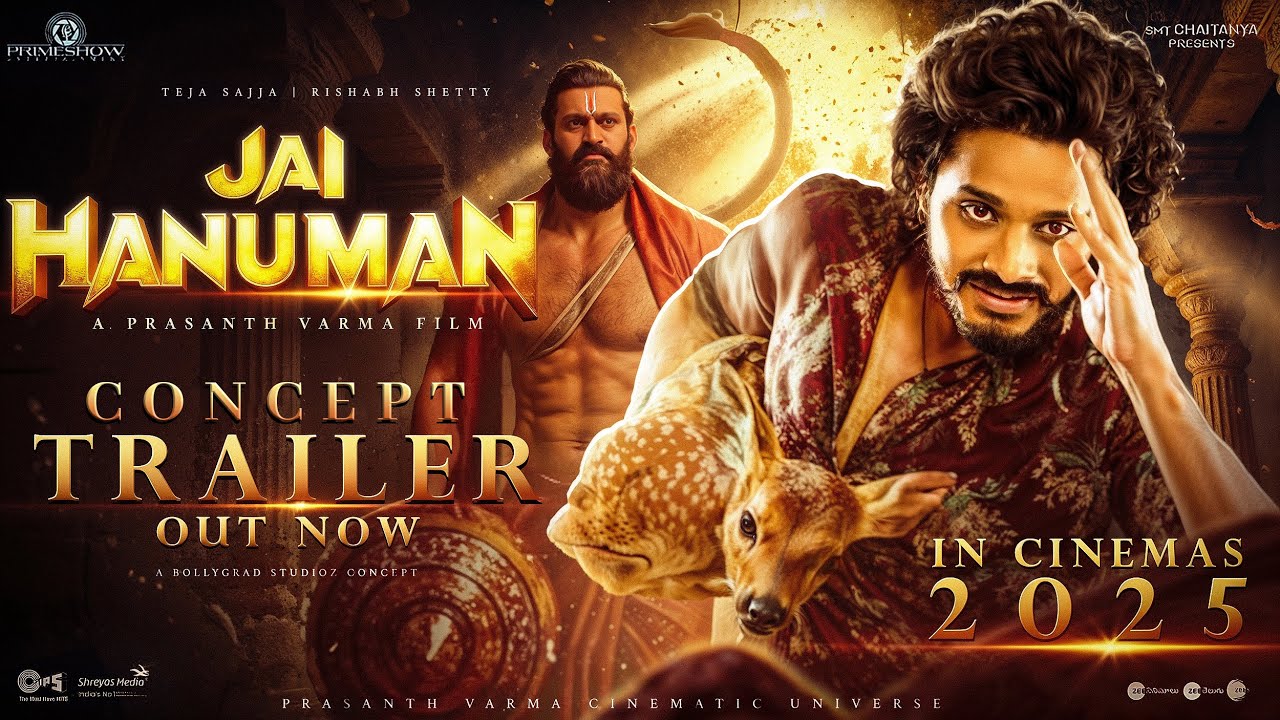 JAI HANUMAN - Concept Trailer | Rishab Shetty ,Teja Sajja | Prasanth ...