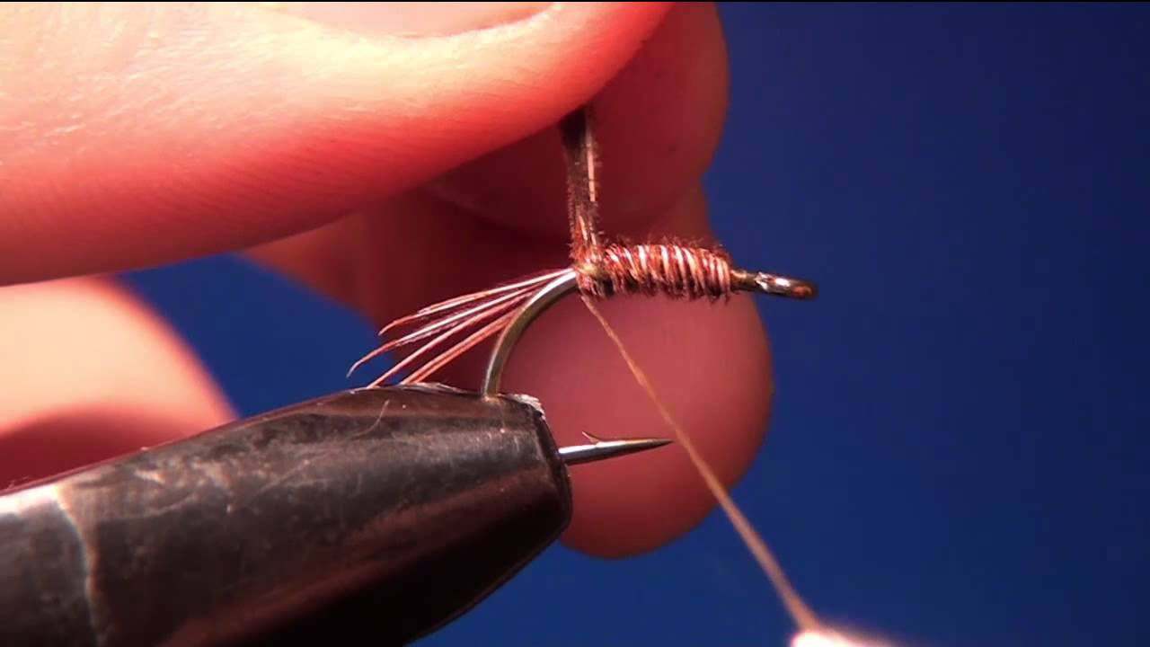 Fly Tying: Snowshoe Emerger - YouTube