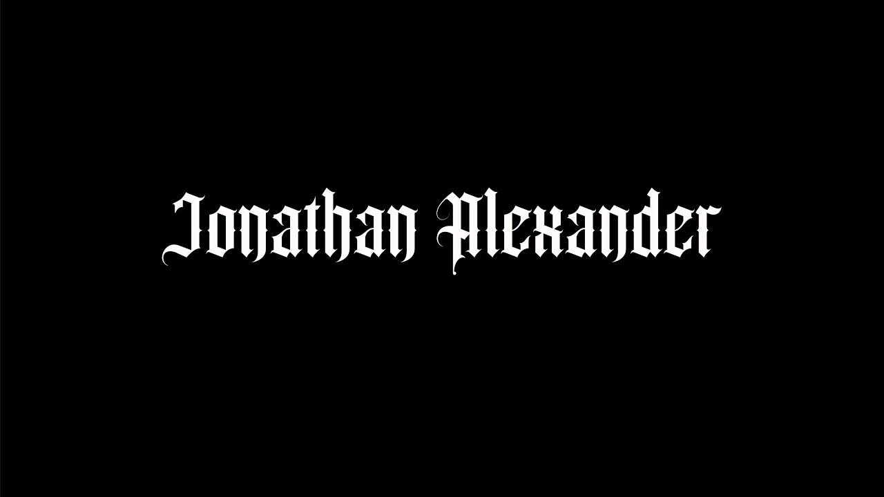 New Intro *UPDATED* | Jonathan Alexander - YouTube