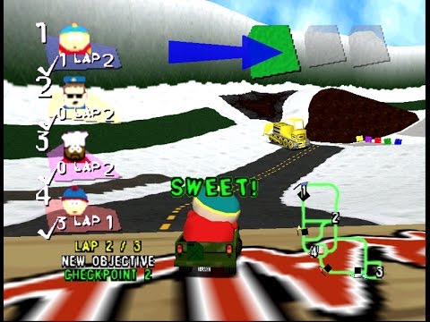 South Park Rally [N64] Rally Days #1 - YouTube