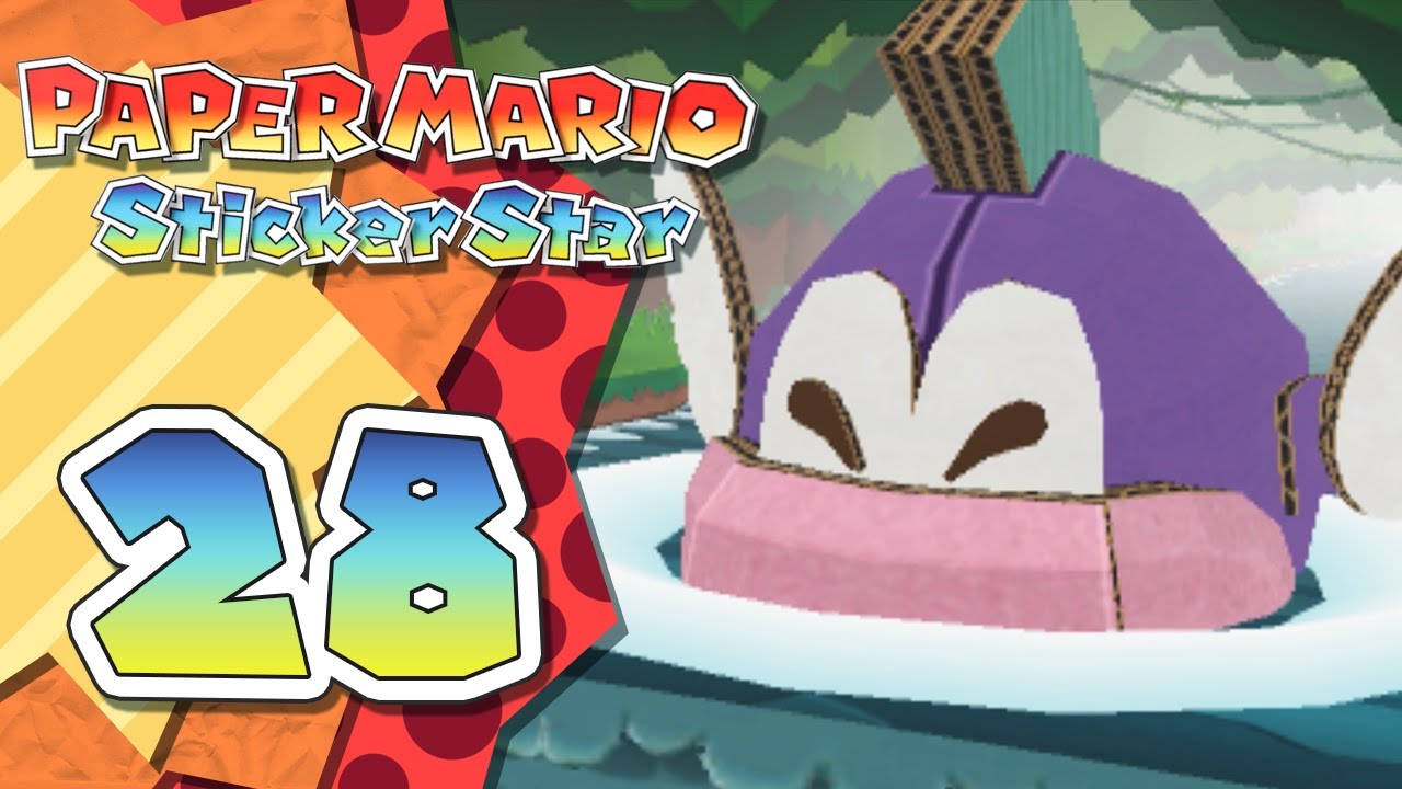 CASCATA LIBERA - Paper Mario Sticker Star ITA - Parte 28 - YouTube