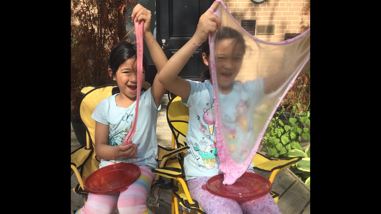 Mandy candy and monkey doodle: making mystery slime part 3! - YouTube