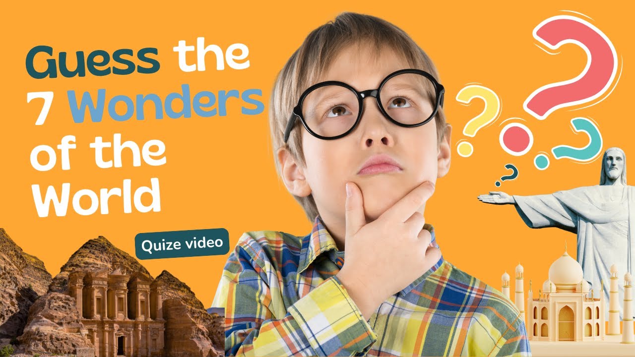 Guess The 7 Wonders of the World| Quiz #landmarks #generalknowledge # ...