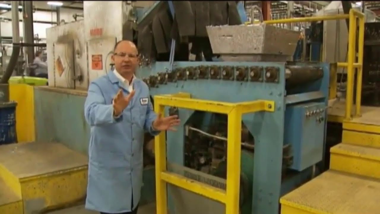 Thin Plate Pure Lead (TPPL) Chilled Cast Grid Manufacturing | Hawker ...