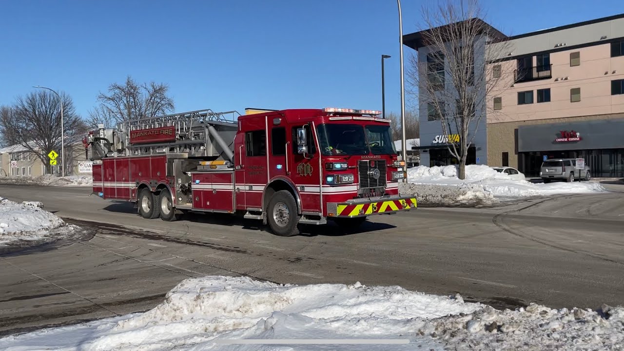 Mankato Tower 909 Responding - YouTube