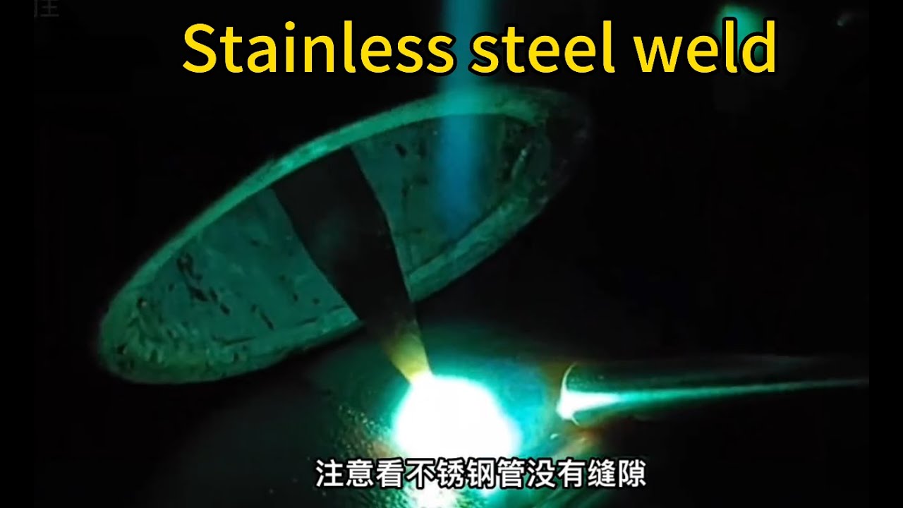 Stainless steel weld teaching for pipe sheet hardware - YouTube