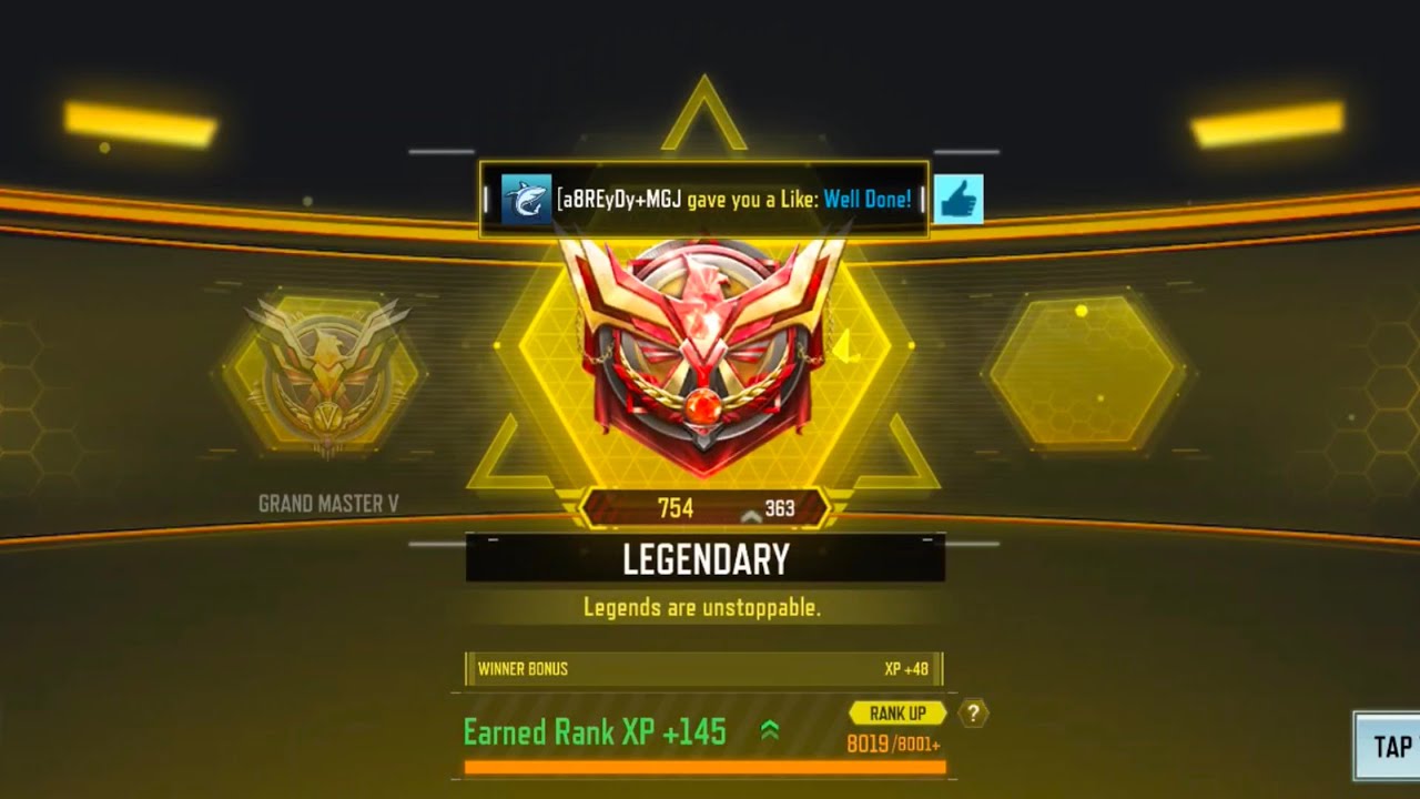 Reaching Legendary & Top 5K In Rank MP Just After Rank Reset | 👀 | S5 ...