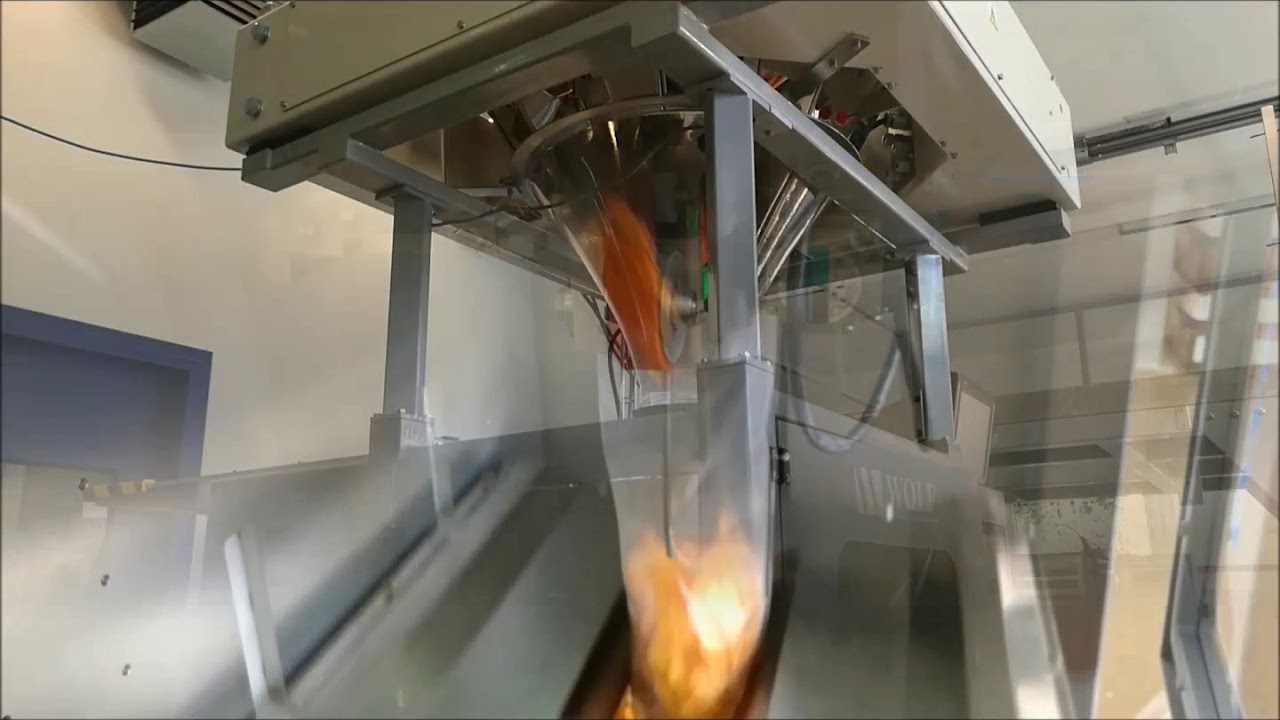 Wolf EPS 250 potato chips - YouTube