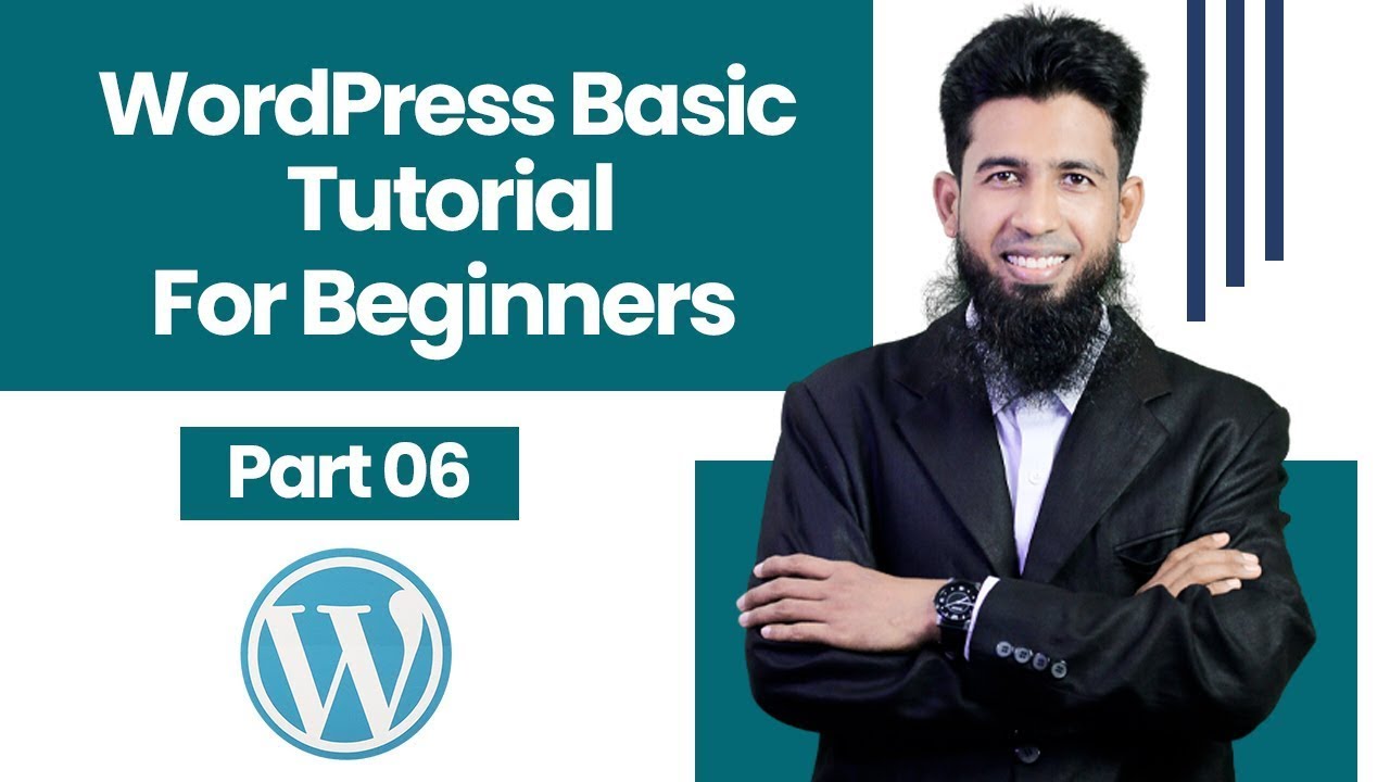 WordPress Tutorial For beginners Part 06 | User Interface | By Rakib ...