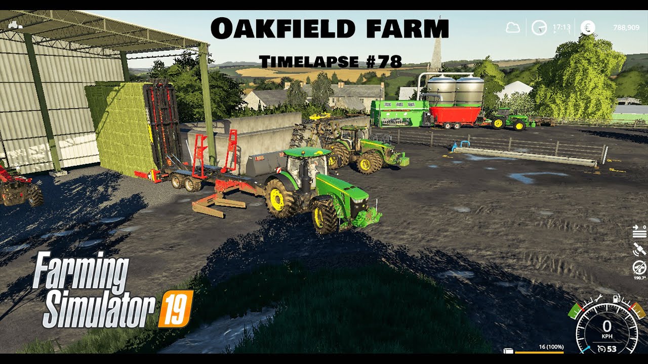 Tedding grass, raking, baling & collecting hay bales | Oakfield farm ...