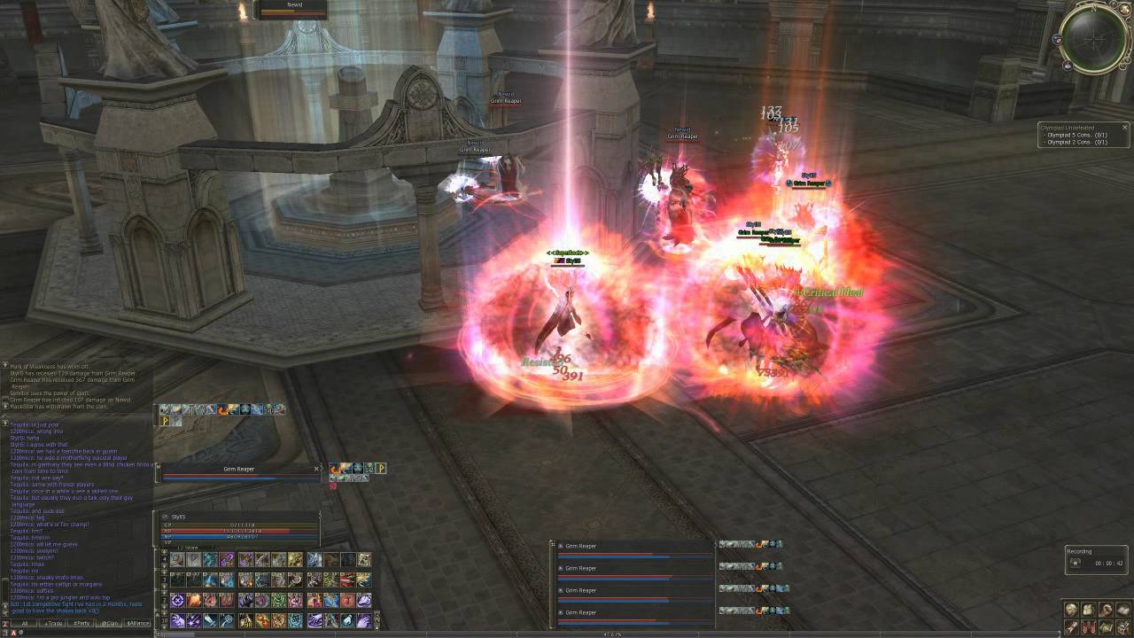 Lineage 2 Wynn Summoner 95 vs Wynn Summoner 95 Olympiad - YouTube