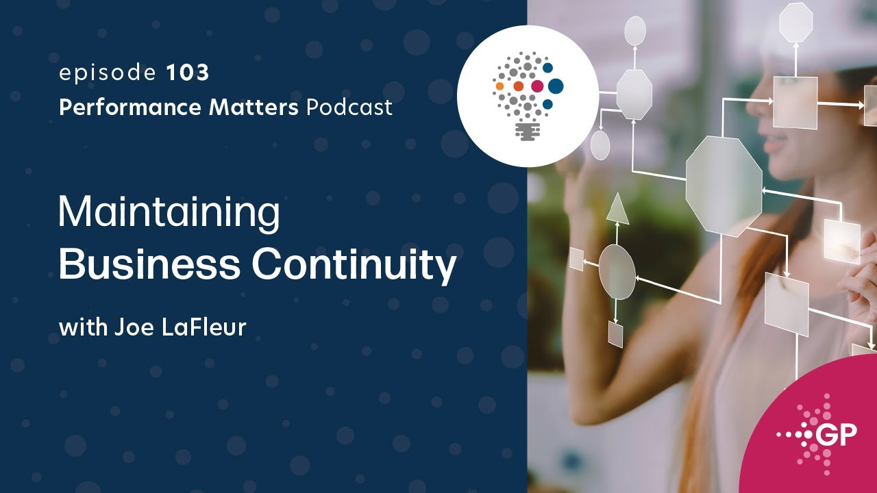 Episode #103 | Maintaining Business Continuity - YouTube