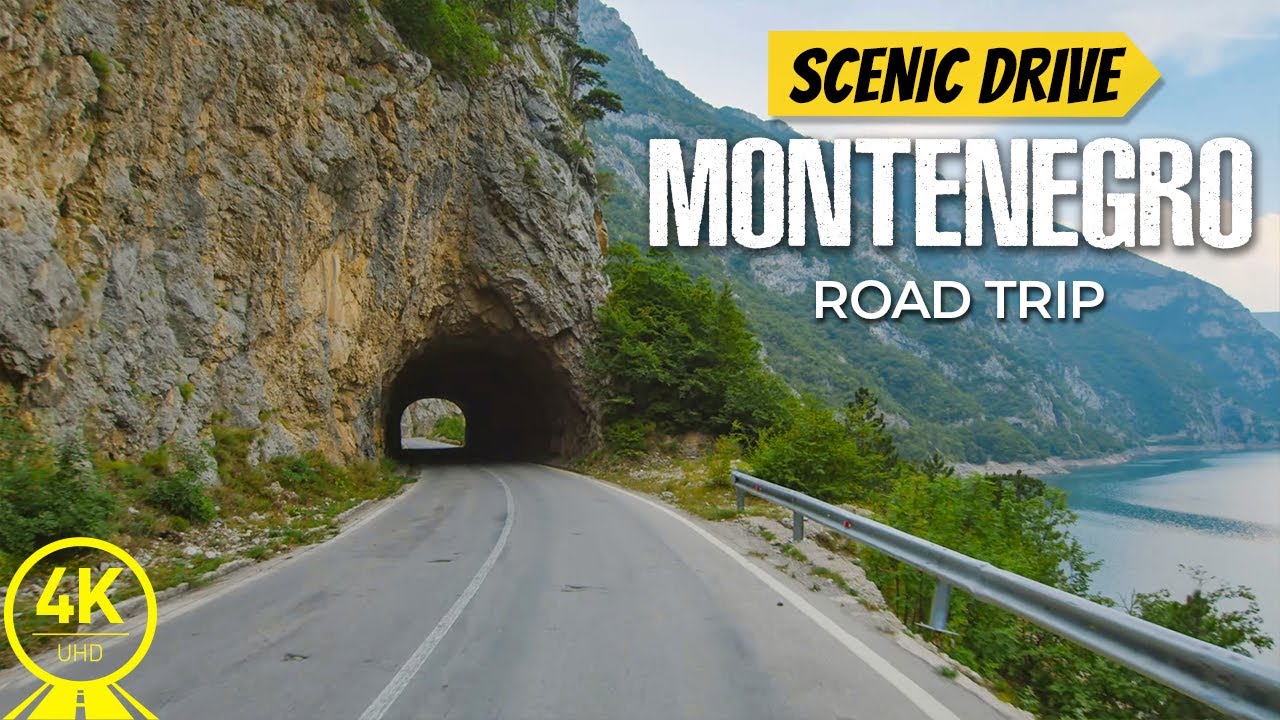 [4K 60fps] Montenegro Scenic Bike Ride with Music - World's Most Scenic ...