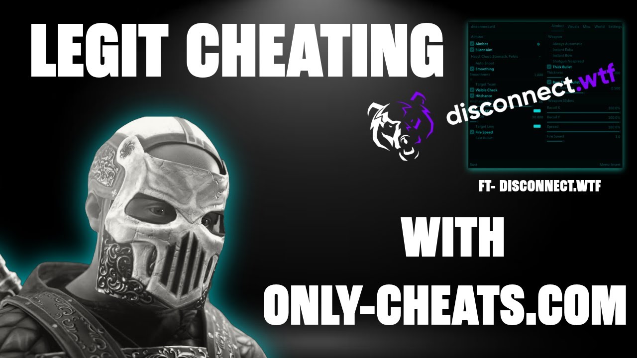 Legit Cheating with Disconnect Rust External - YouTube