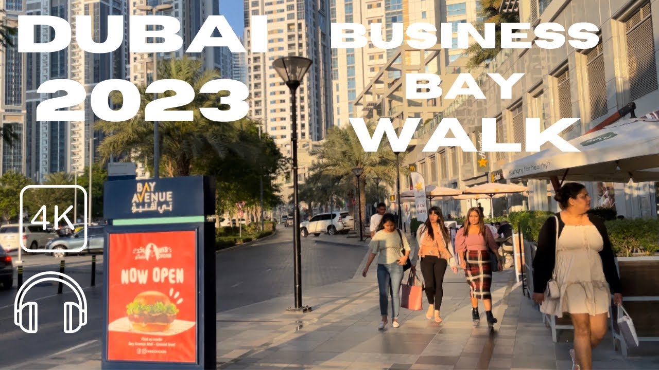 Business Bay Dubai 🇦🇪 UAE [ 4K ] Walking Tour - YouTube