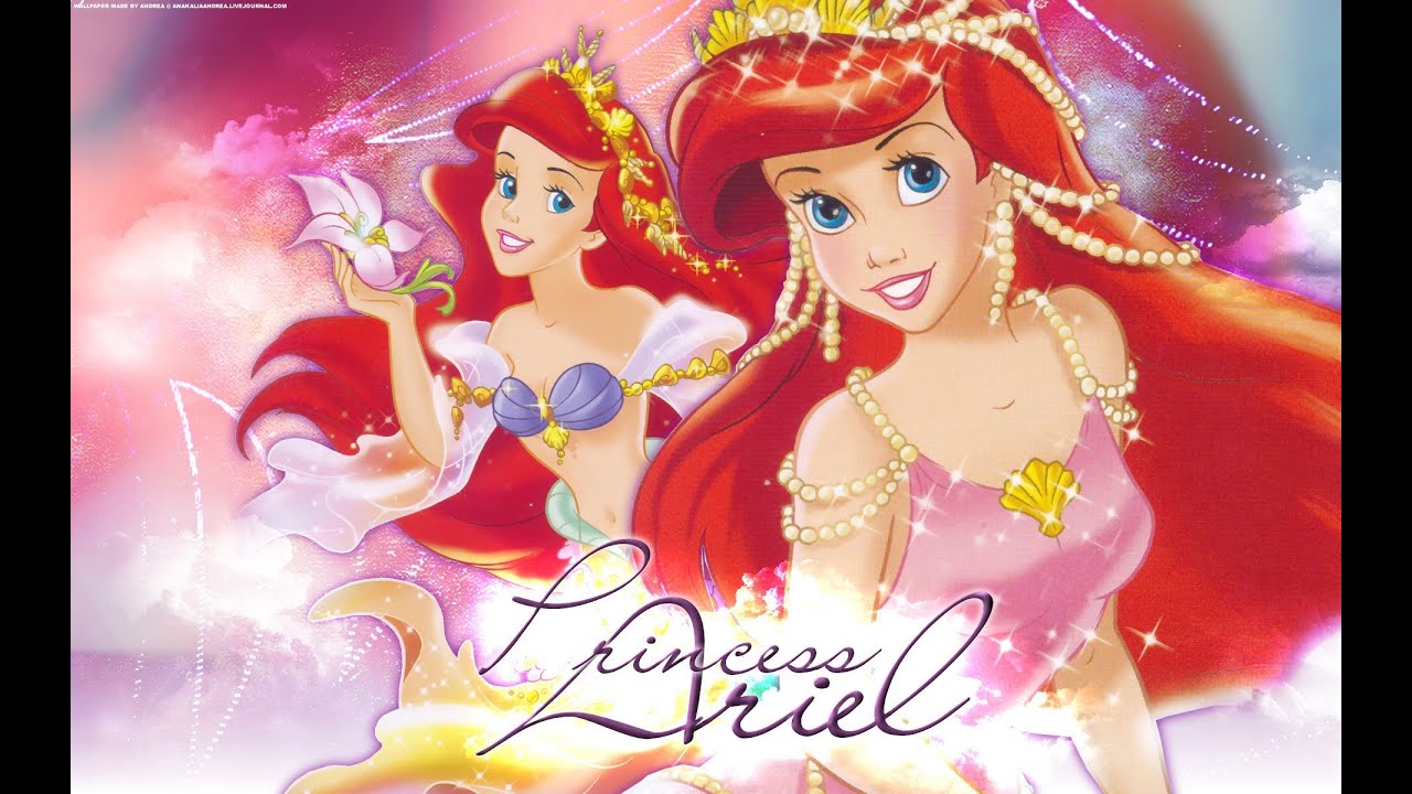 Disney Filme A pequena Sereia [Princesa Ariel] Desenho Completo em ...