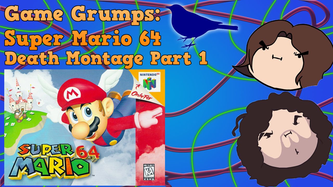 Game Grumps - Super Mario 64 - Death Compilation Pt.1 - YouTube