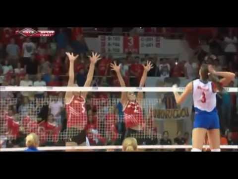 Voleybol - Kübra Akman - Blok