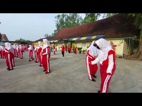 Senam Pagi Keluarga SMAN 1 Unggulan Muara Enim