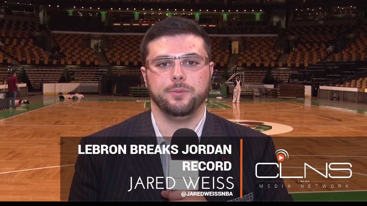 Lebron Breaks Michael Jordan's NBA Playoff Scoring Record - The Garden ...