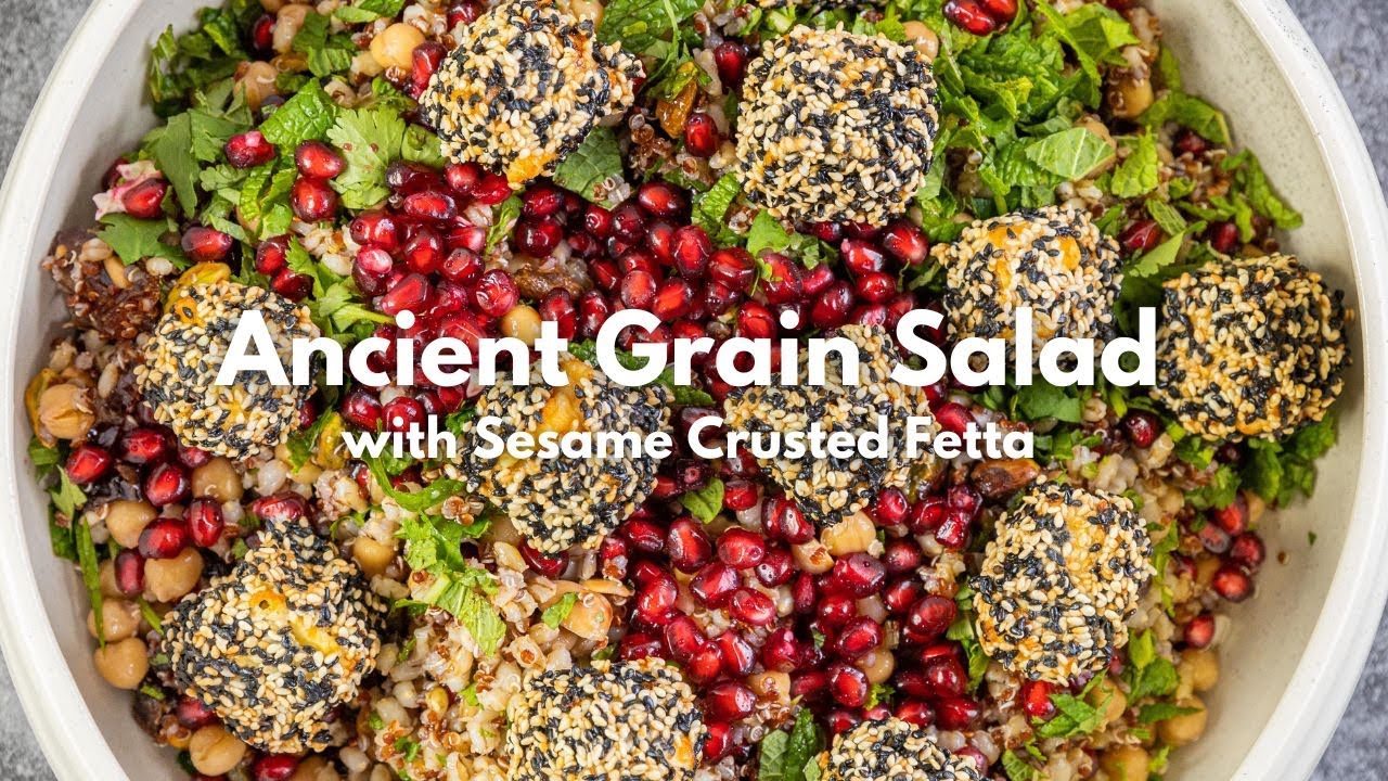 THE ULTIMATE SALAD RECIPE | Ancient Grain Salad - YouTube