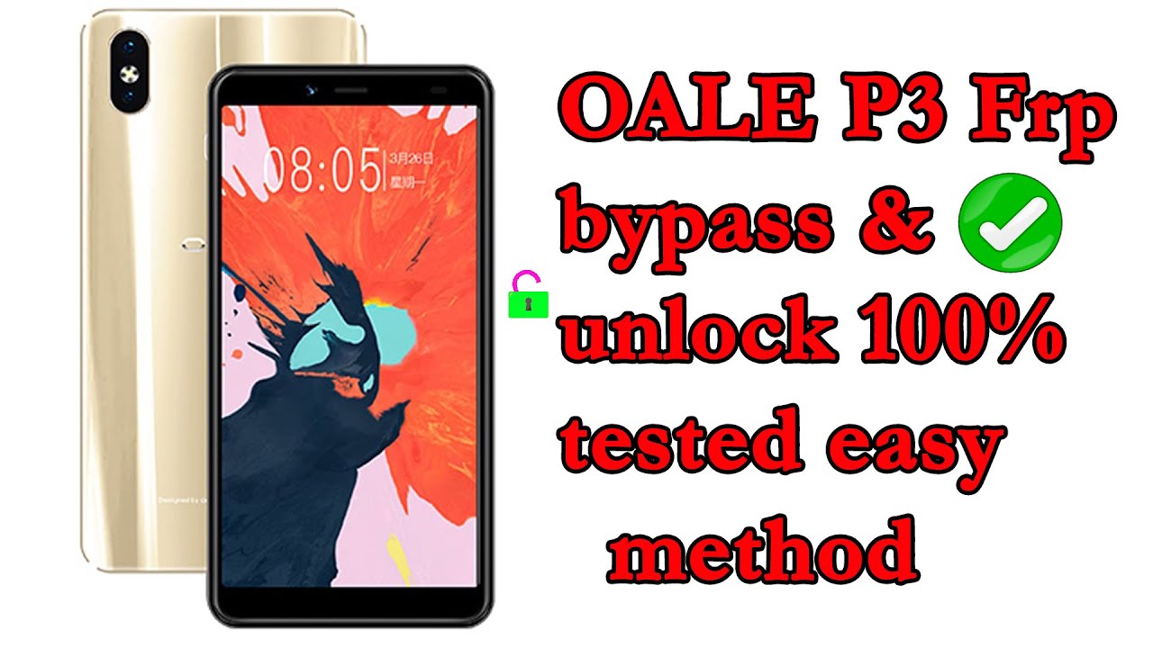OALE P3 Frp bypass || oale p3 google account unlock || p3 free google ...