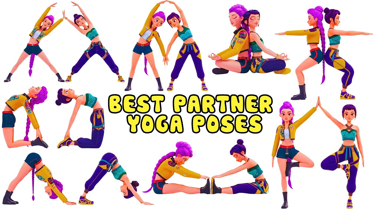 Best Partner Yoga Poses for Joy | Fun Kids Yoga Poses - YouTube