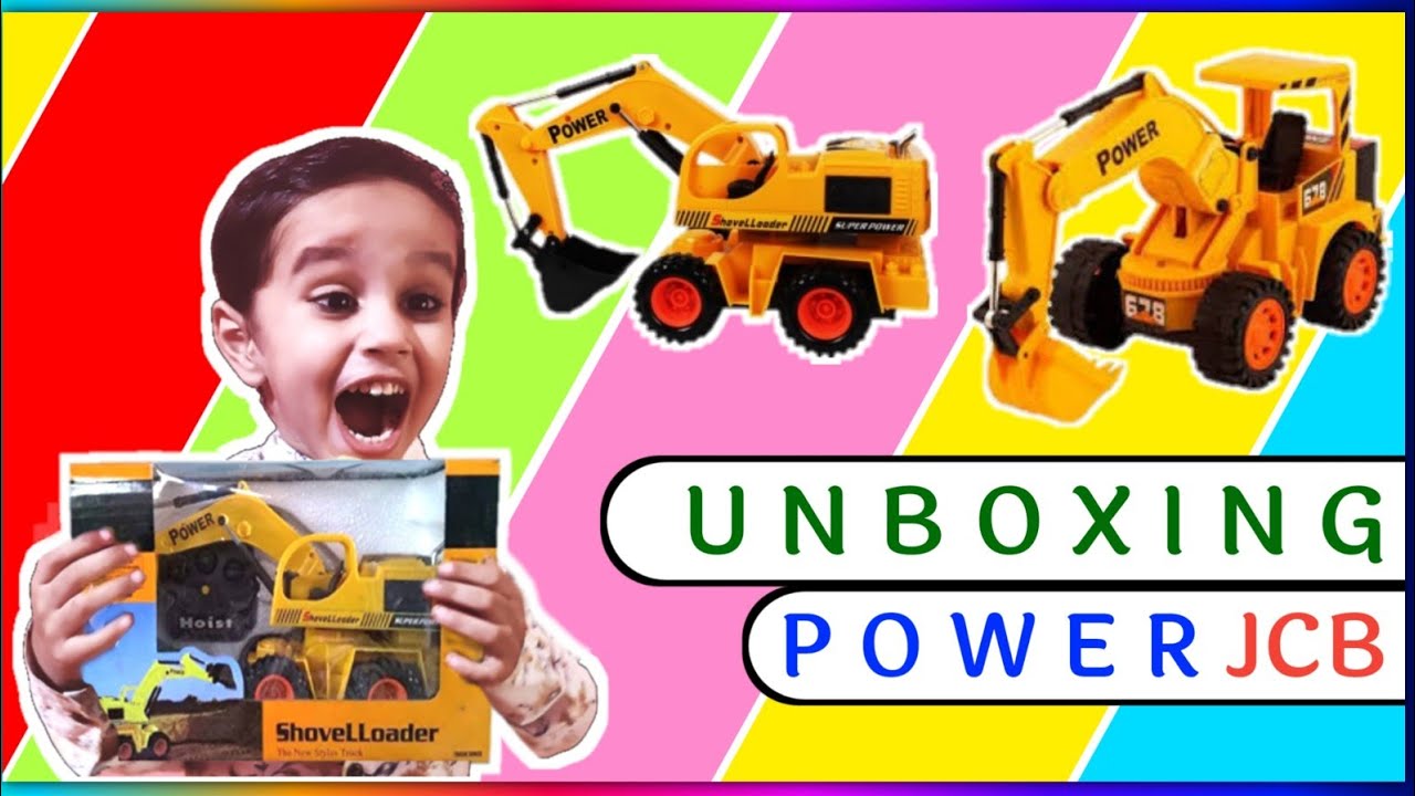 RC JCB Toy Unboxing video - Jcb EXCAVATOR - kids Toy video - Hisaam k ...