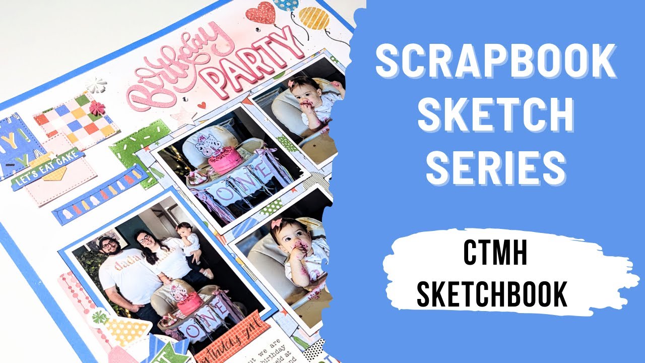 Create Beautiful Scrapbook Layouts, Start With a Sketch - YouTube