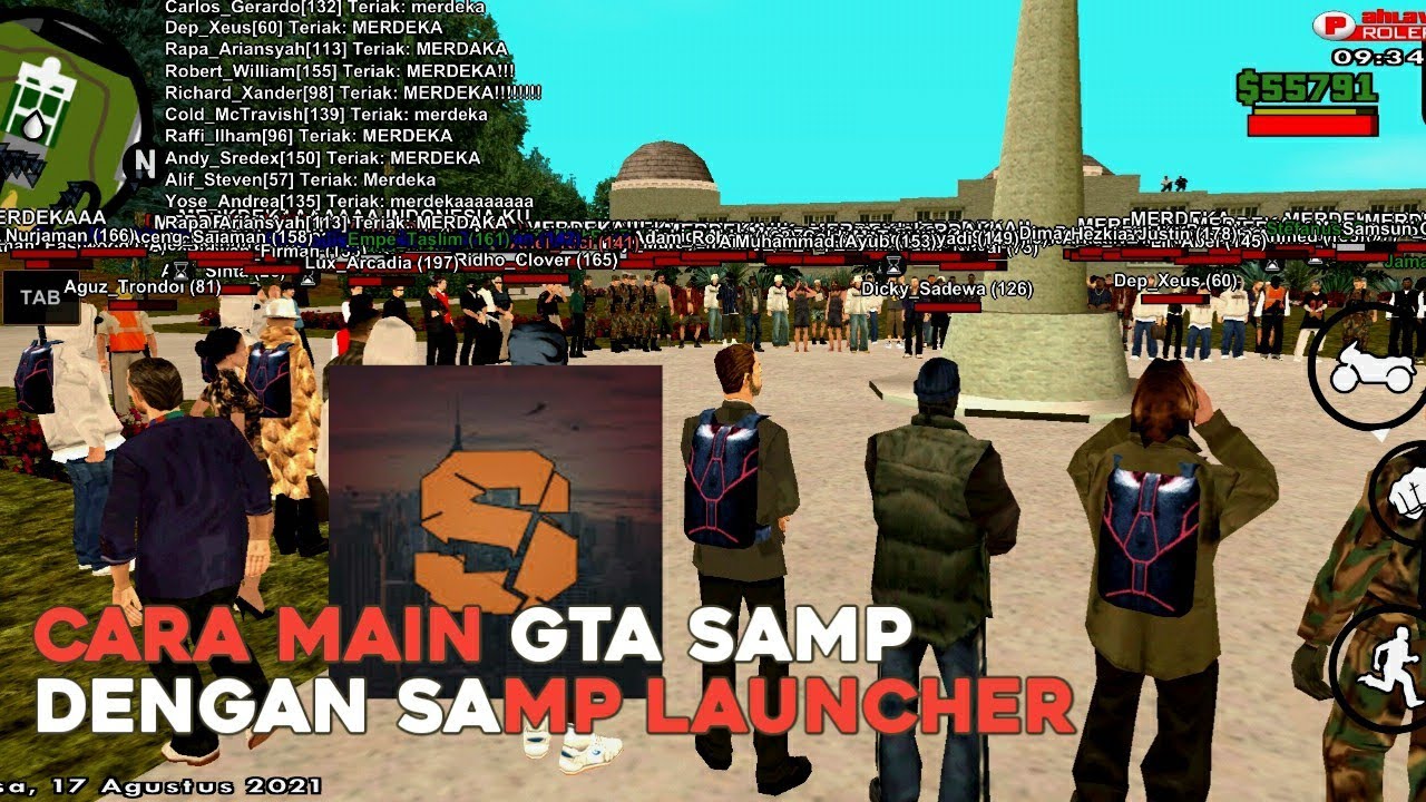 Cara Main GTA SAMP menggunakan SAMP Launcher | Mudah - YouTube