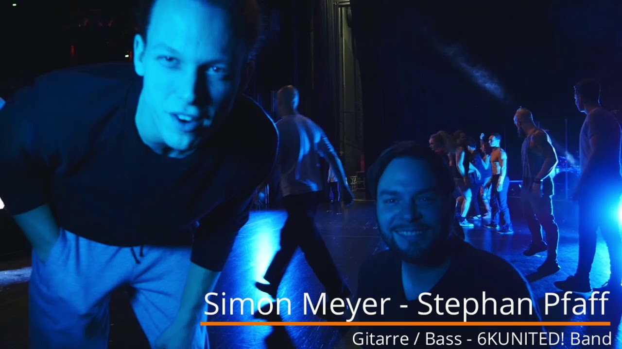 6K UNITED! - Unsere Live-Band: Simon Meyer (Gitarre) und Stephan Pfaff (Bass) - YouTube
