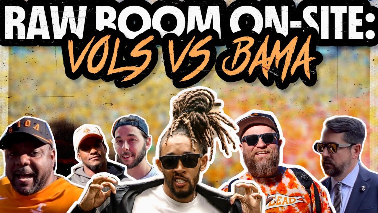 RAW ROOM ON-SITE: Neyland Stadium For Vols Win vs Bama (ft Ron Slay ...