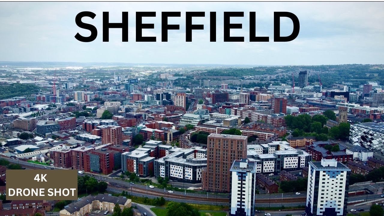 Sheffield - Drone Footage 4K l sheffield drone 4k #sheffield - YouTube