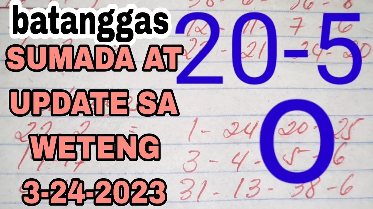 SUMADA AT UPDATE SA WETENG/MARCH 24,2023 - YouTube