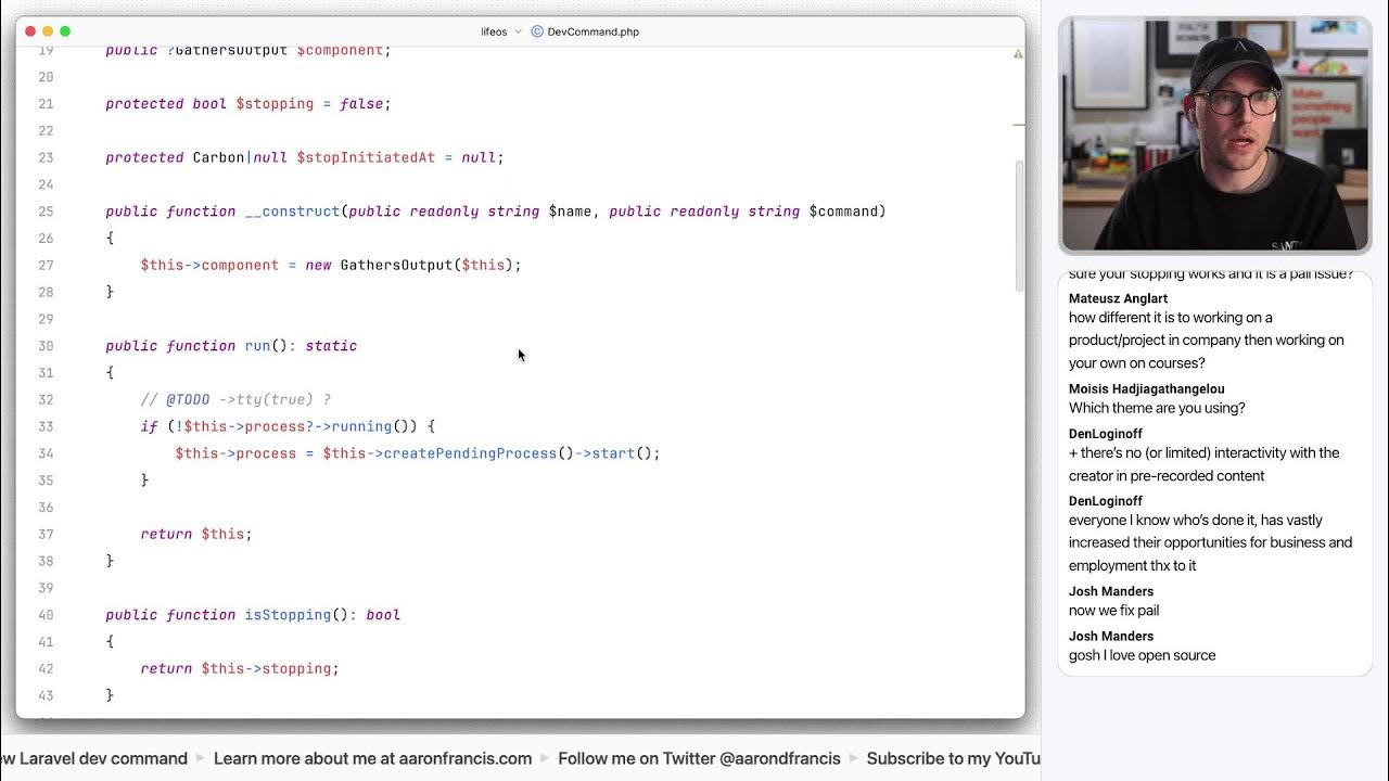 Building a new Laravel dev runner (as a TUI) - YouTube