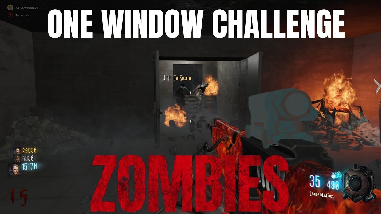 Black Ops 3 Custom Zombies One Window Challenge - YouTube