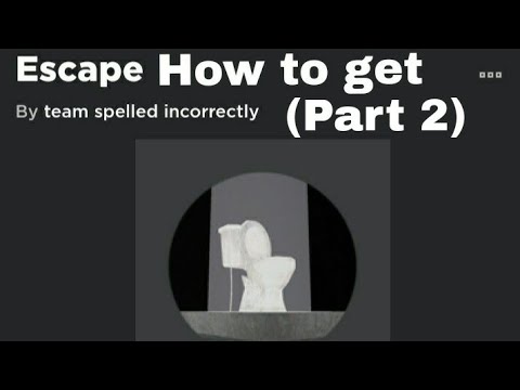 How to get Escape badge in Skibidi toilet siege defense (Part 2) - YouTube