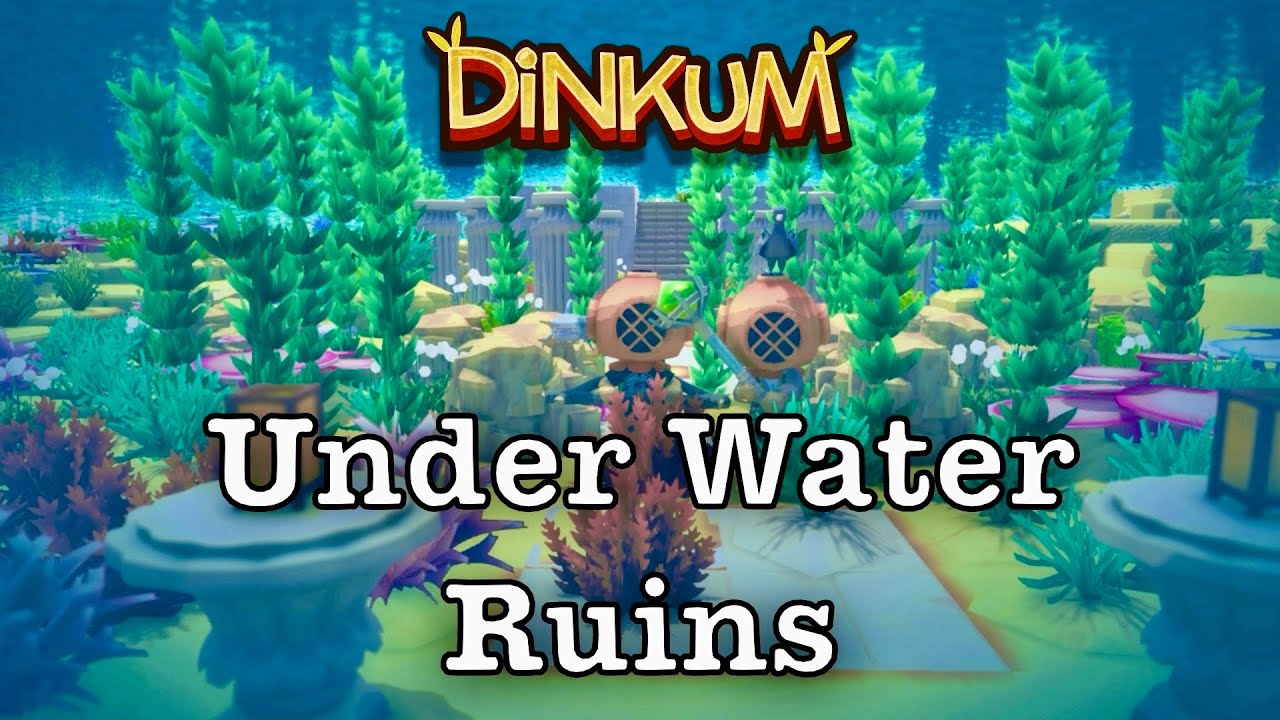 Dinkum Building Under Water Ruins live stream - YouTube