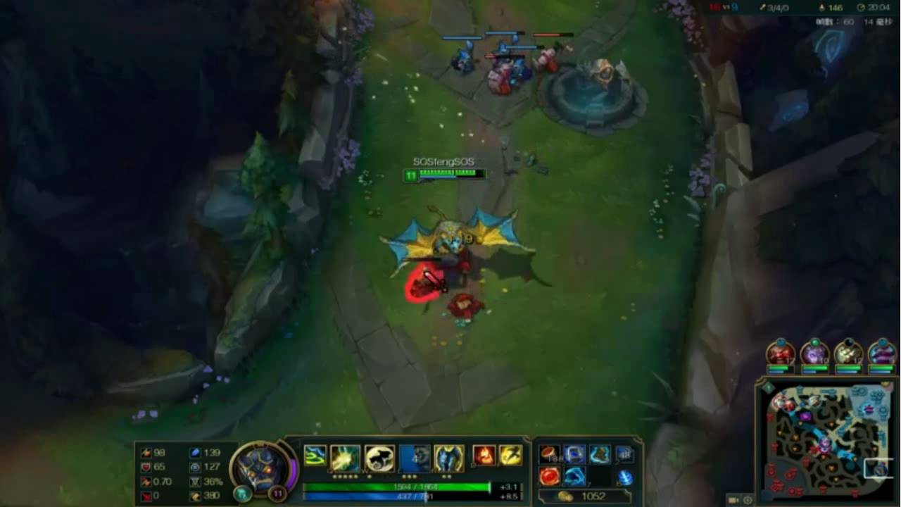 Playing League of Legends in Korean Server #1 - YouTube